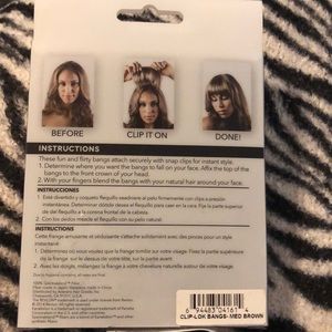 Revlon | Accessories | Revlon Clip Lok Bangs | Poshmark
